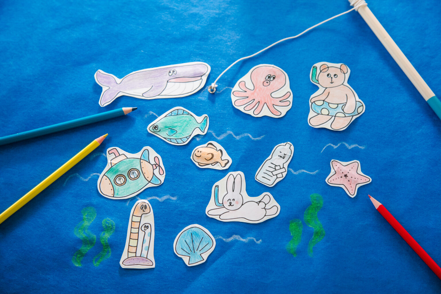 【Keitto Oppi】ぬって・はって・楽しもう！オリジナルおさかな釣りおもちゃをつくろう♪ | Keitto(ケイット)